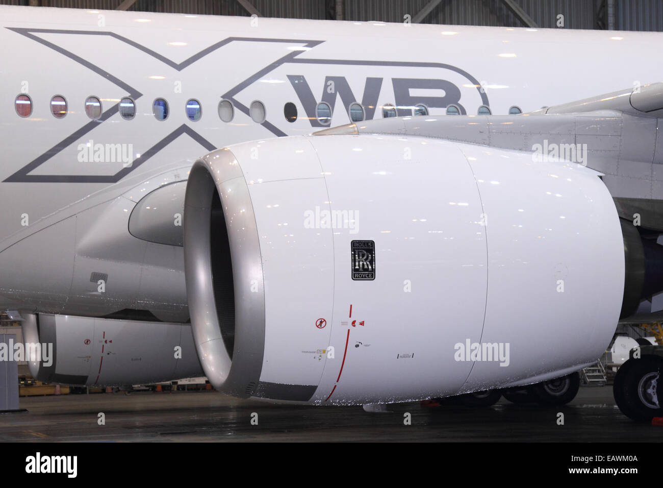 Tokyo, Japan. 20th November, 2014. The new Airbus A350XWB for the world ...