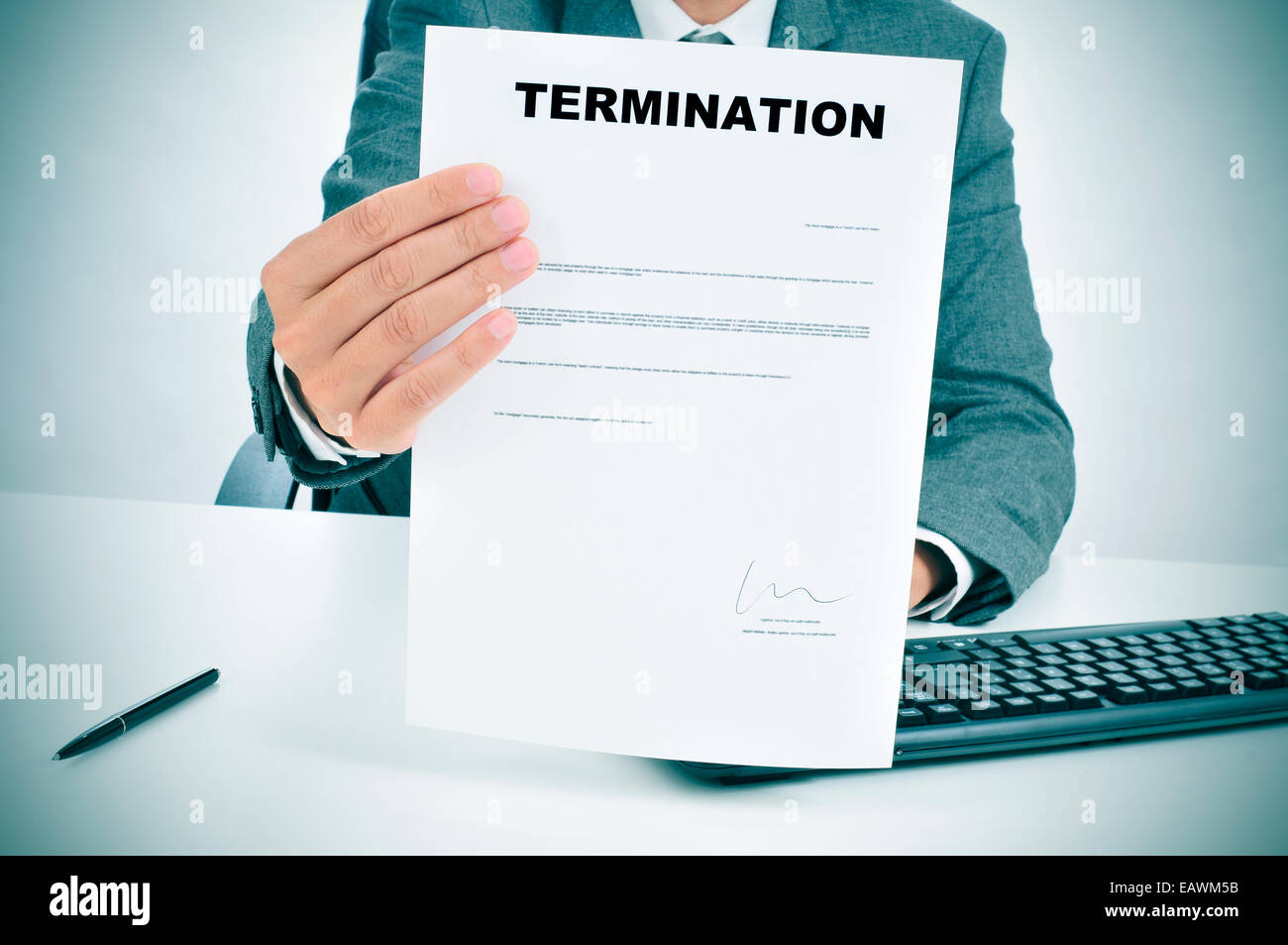 Termination hi-res stock photography and images - Alamy