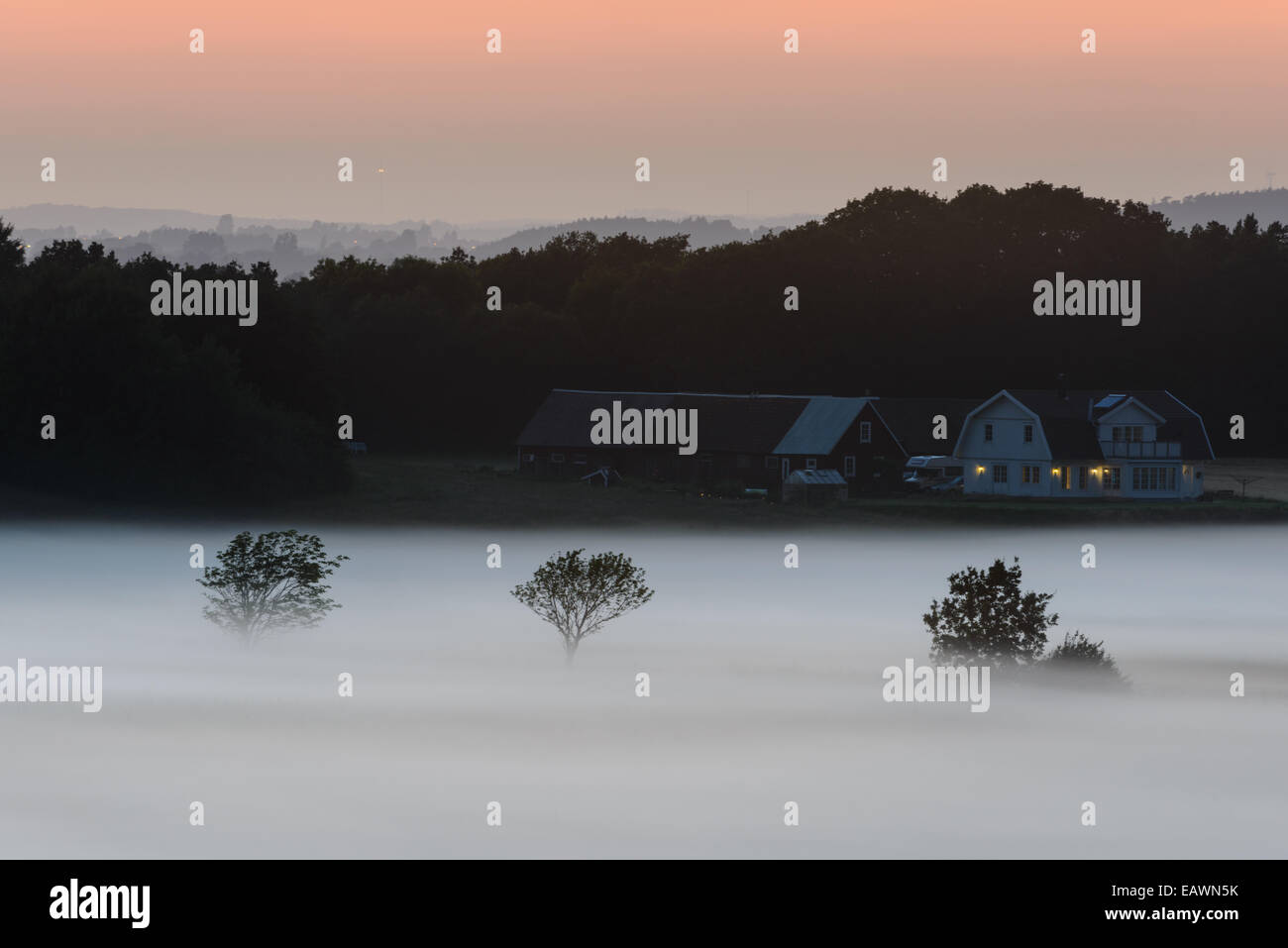 Thick fog lights hi-res stock photography and images - Alamy