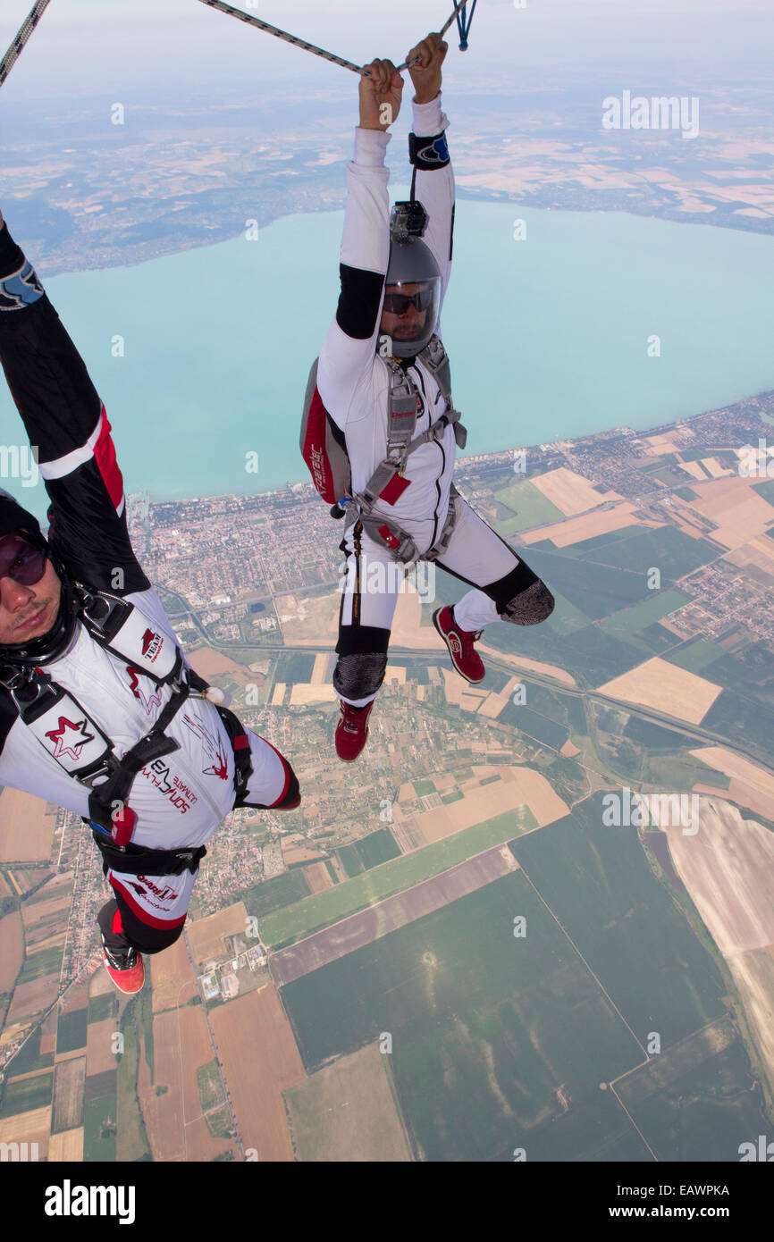 Free fall stunt hi-res stock photography and images - Alamy