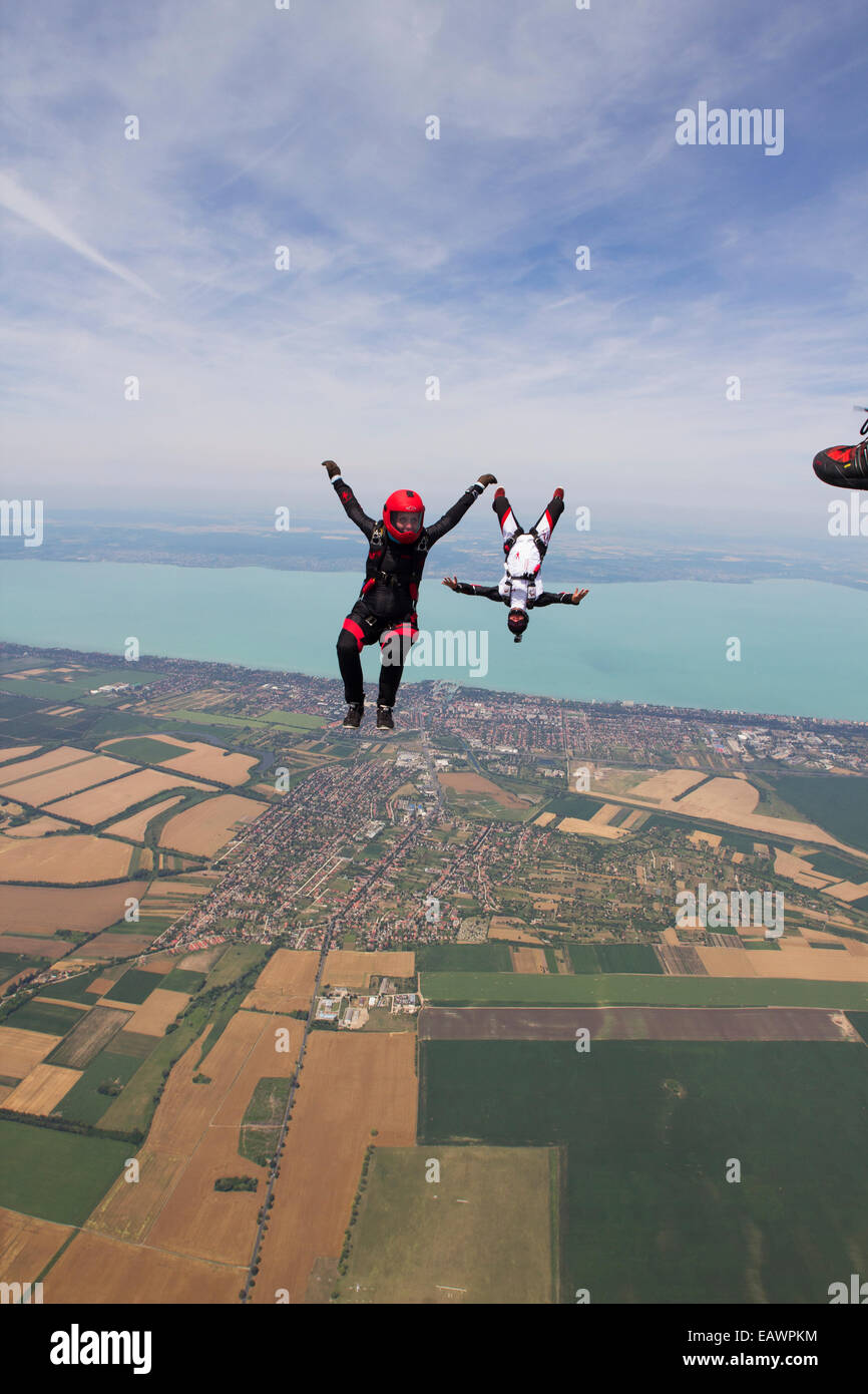 Free fall stunt hi-res stock photography and images - Alamy