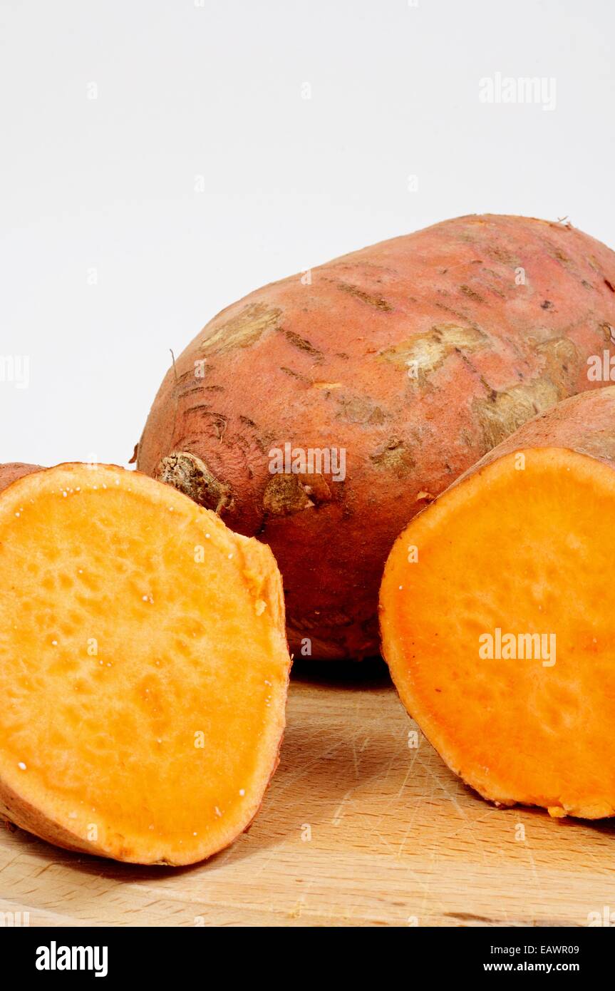 Raw sweet potato hi-res stock photography and images - Alamy