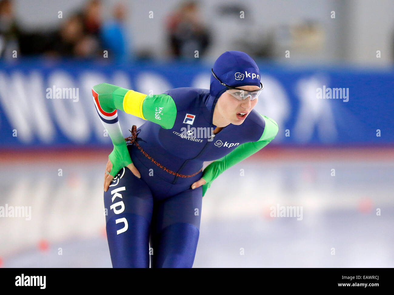 Seoul, South Korea. 21st Nov, 2014. Lisa van der Geest (NED) Speed ...