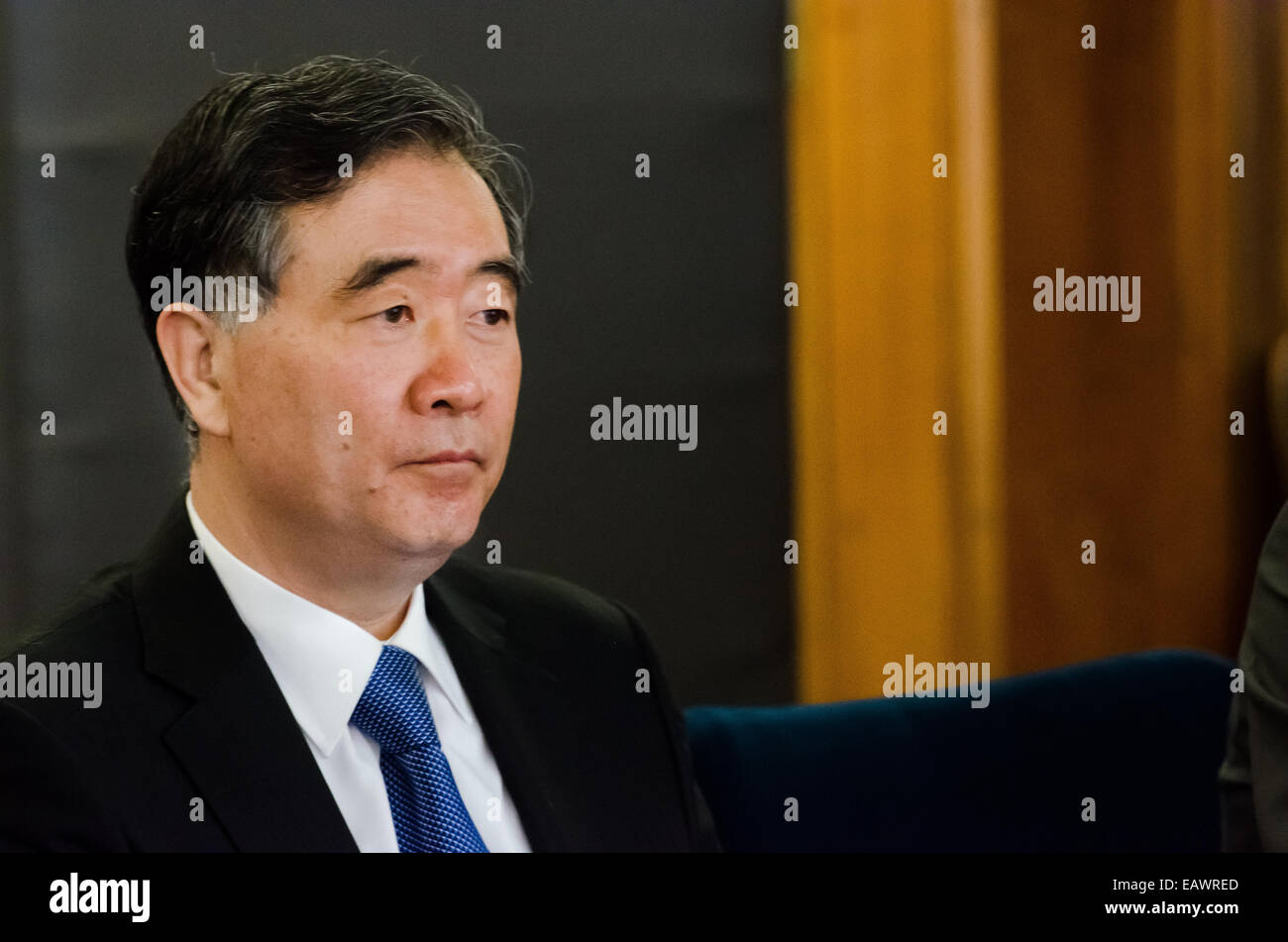 Wang Yang Chinese vice Prime Minister during his two-day official visit ...