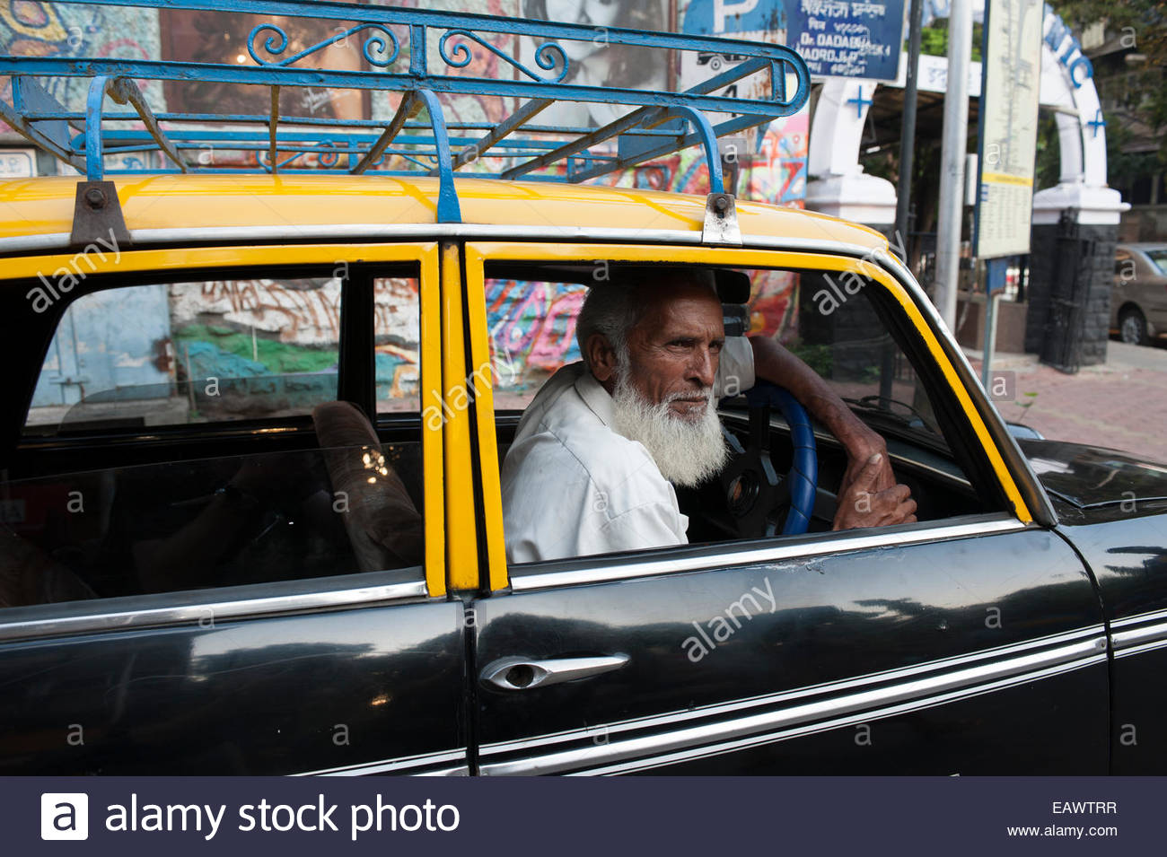 Indian Taxi Driver High Resolution Stock Photography and Images - Alamy