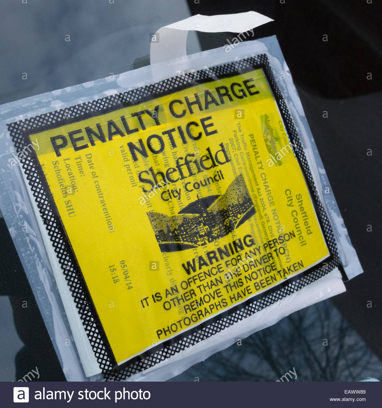 Car Parking Penalty Notice High Resolution Stock Photography and Images ...