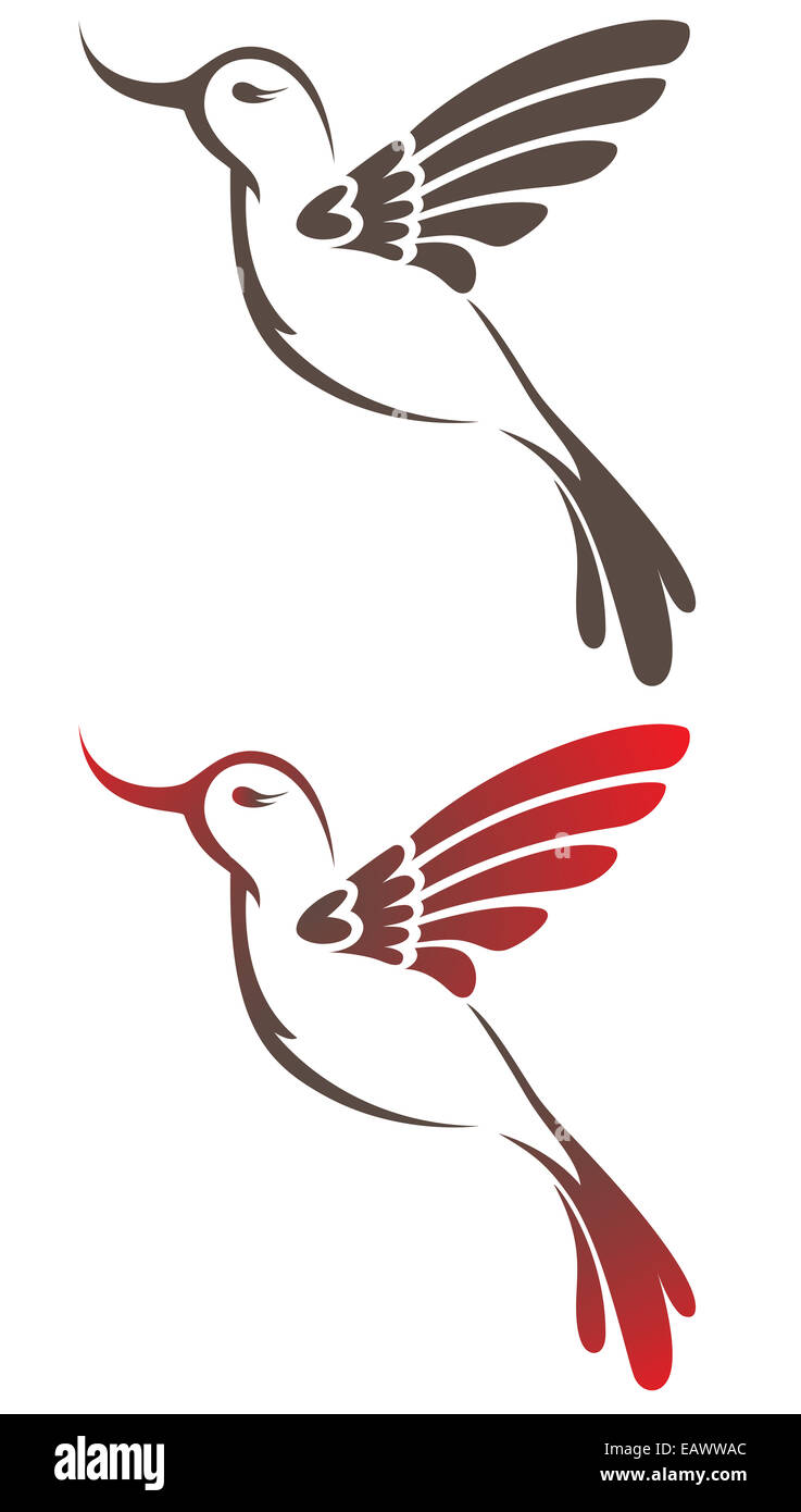 Native American Hummingbird Symbol