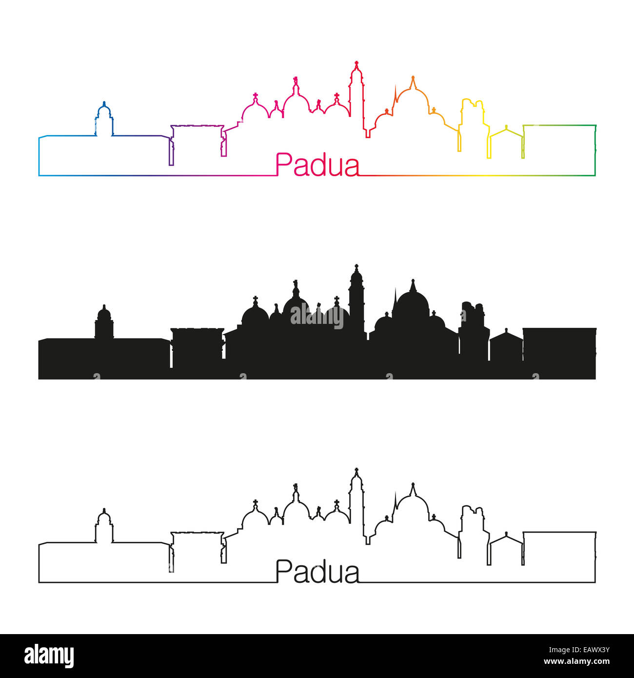 Padua italy Cut Out Stock Images & Pictures - Alamy