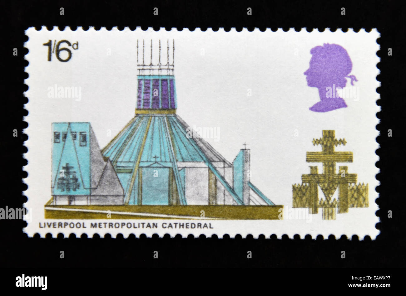 6d stamp hi-res stock photography and images - Alamy