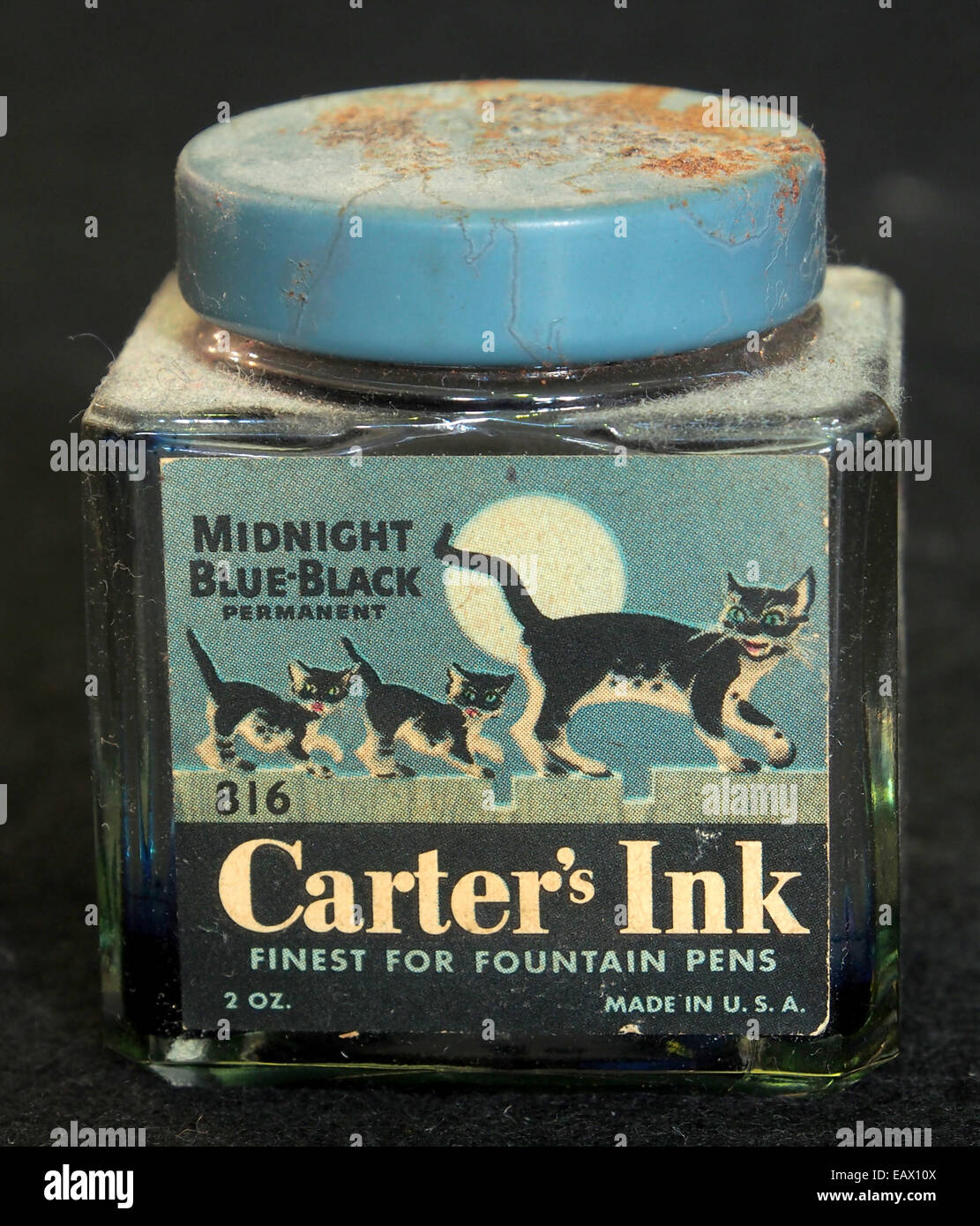 Carters ink inkwell Stock Photo - Alamy