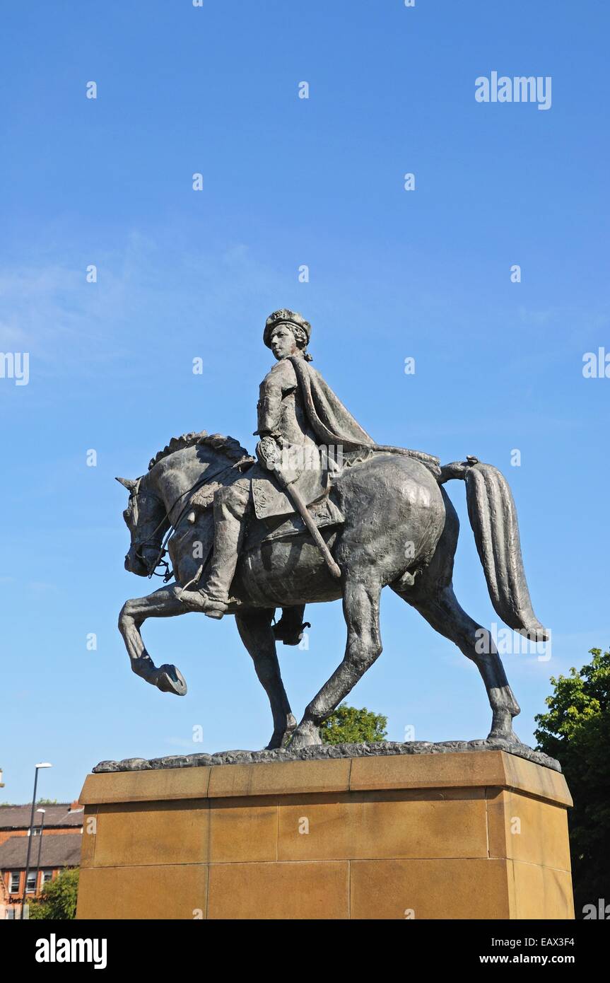 Bonnie prince charlie derby statue hi-res stock photography and images ...