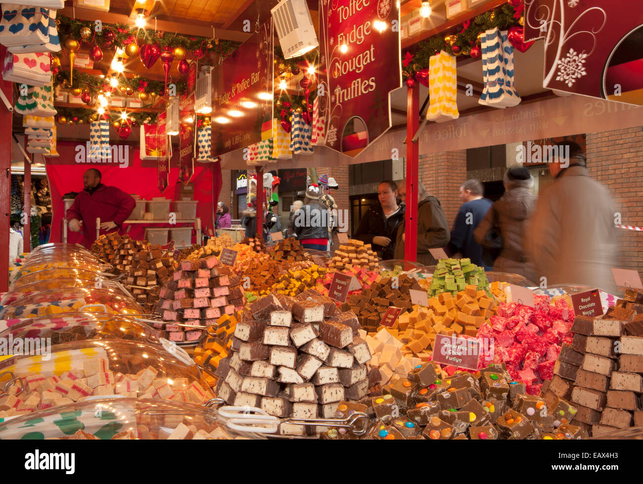 Toffee, Fudge, Nougat & Truffles Christmas Markets and shoppers ...