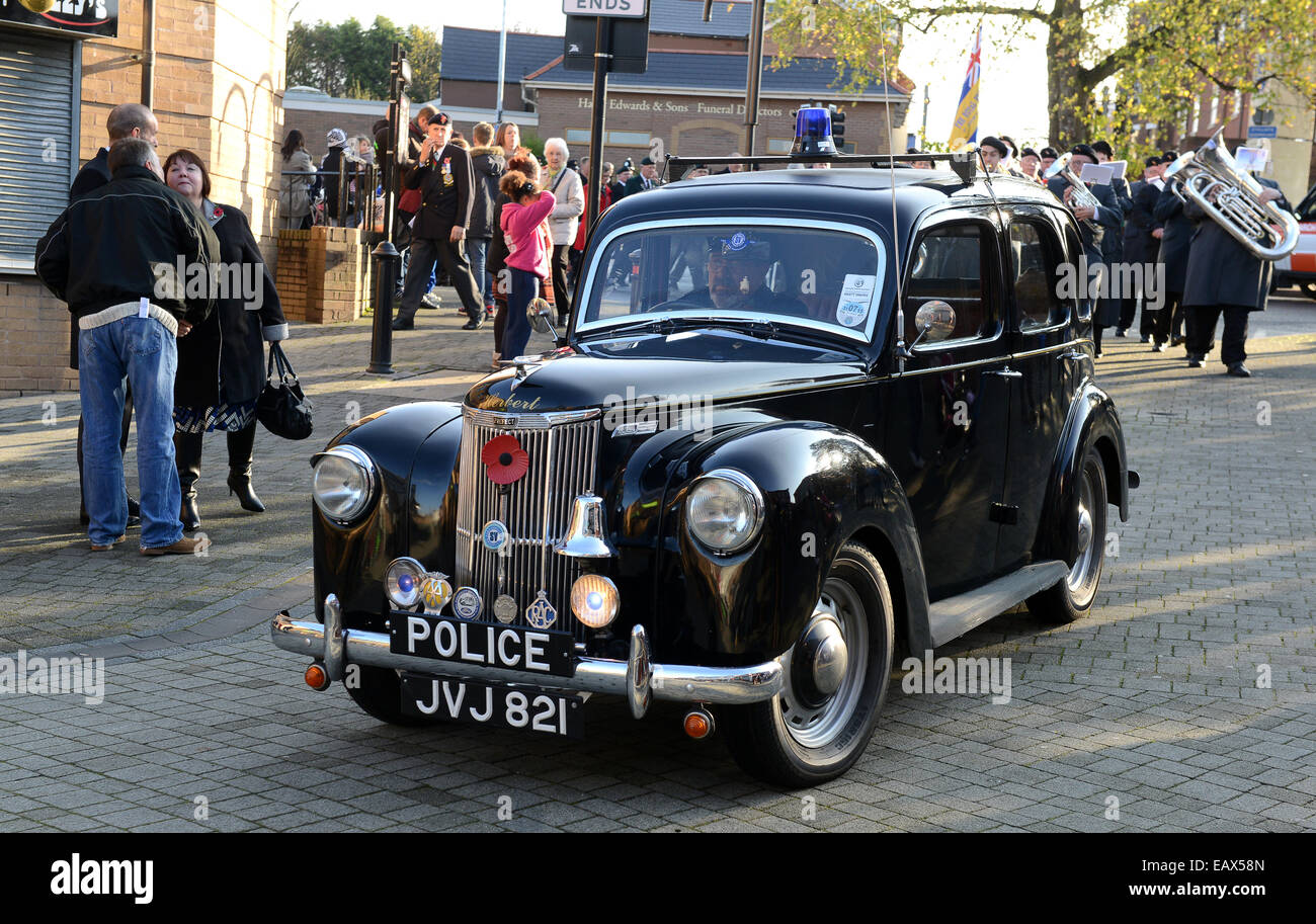 1952 Ford Prefect police car driven and owned by Brian Bedford Stock ...