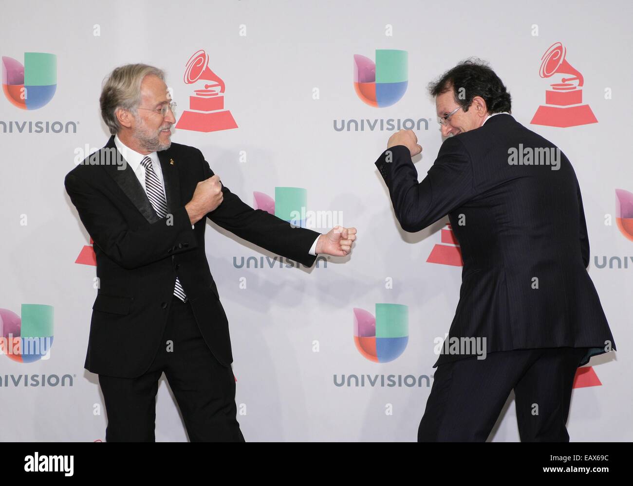 Las Vegas, NV, USA. 20th Nov, 2014. Neil Portnow, Gabriel Abaroa in the ...