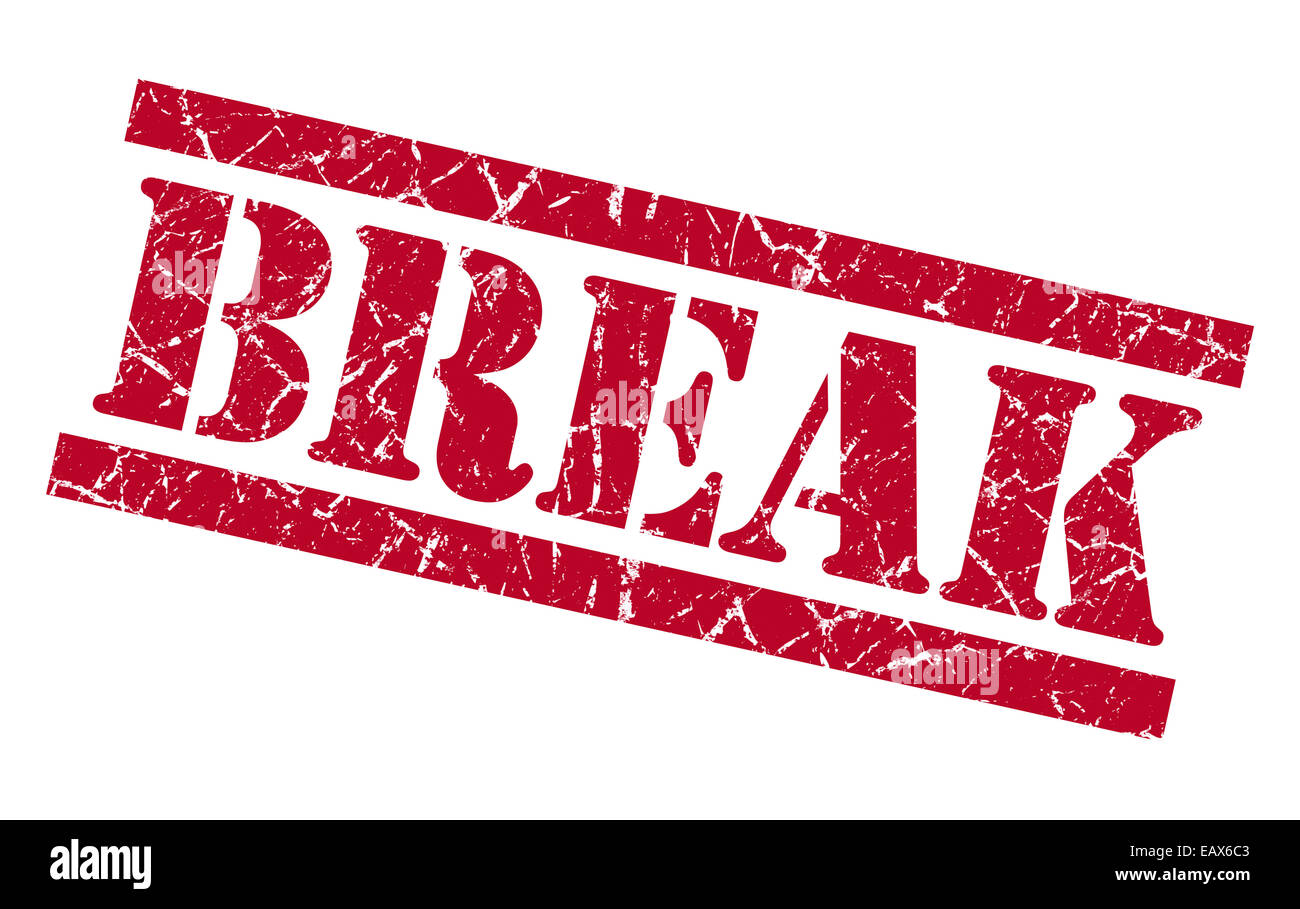 break red square grungy isolated rubber stamp Stock Photo - Alamy