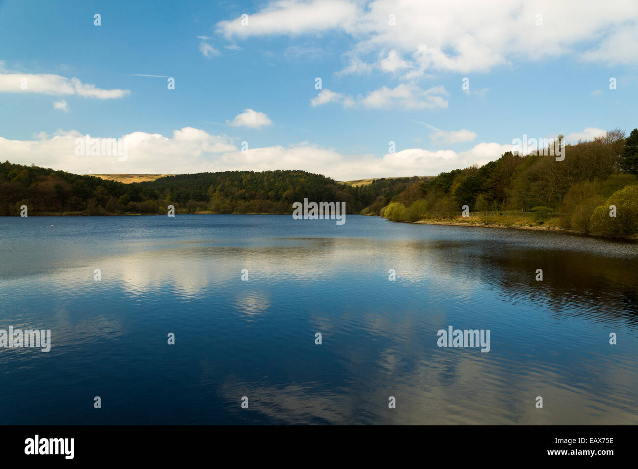This was taken at Ogden Reservoir in Yorkshire Stock Photo - Alamy
