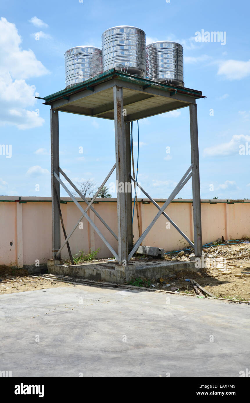 Tower ground water Plant Site Stock Photo - Alamy
