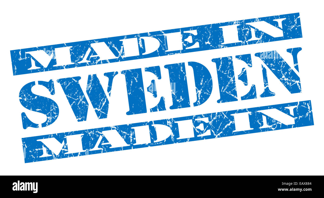 Made in sweden graphic Cut Out Stock Images & Pictures - Alamy