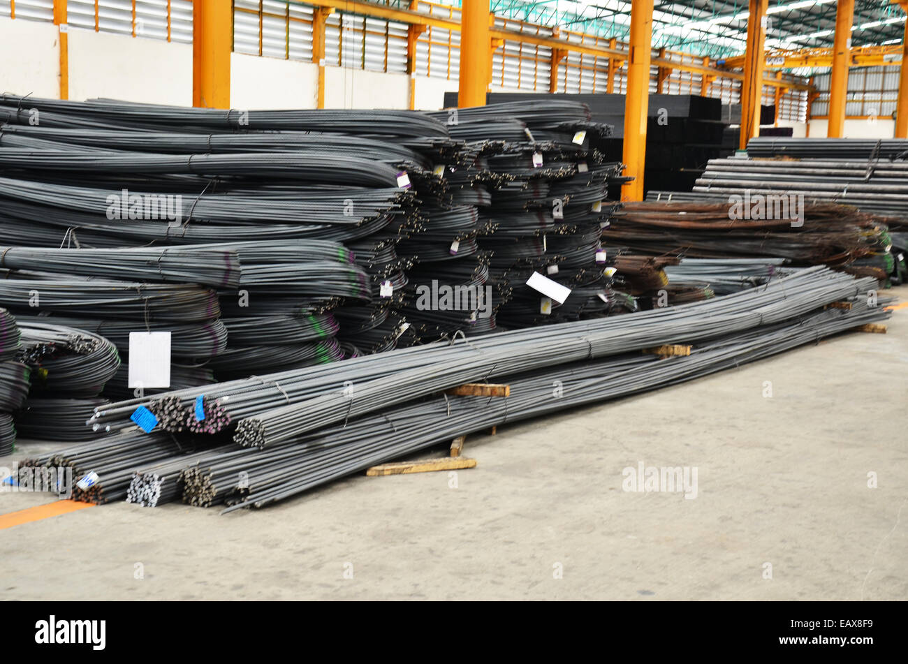 Storage Warehouse Steel Stock Photo - Alamy