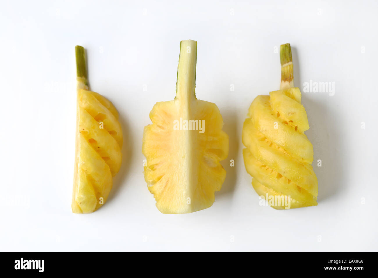 pineapple Chunks isolated on white Stock Photo - Alamy pineapple Chunks isolated on white Stock Photo - Alamy