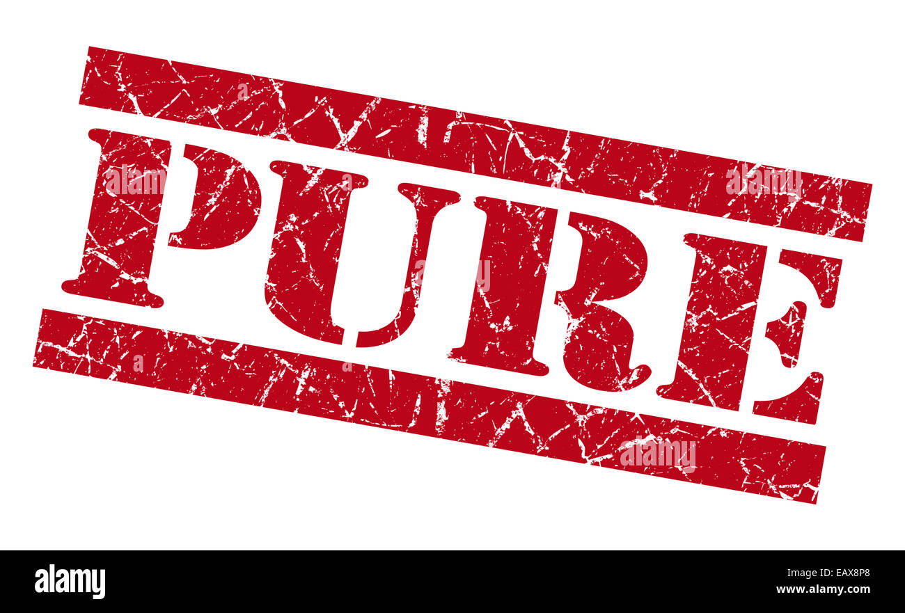 Pure grunge red stamp Stock Photo - Alamy