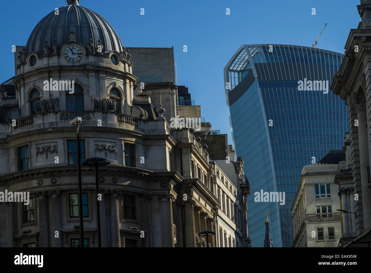 Modern London Architecture in The City district Stock Photo - Alamy