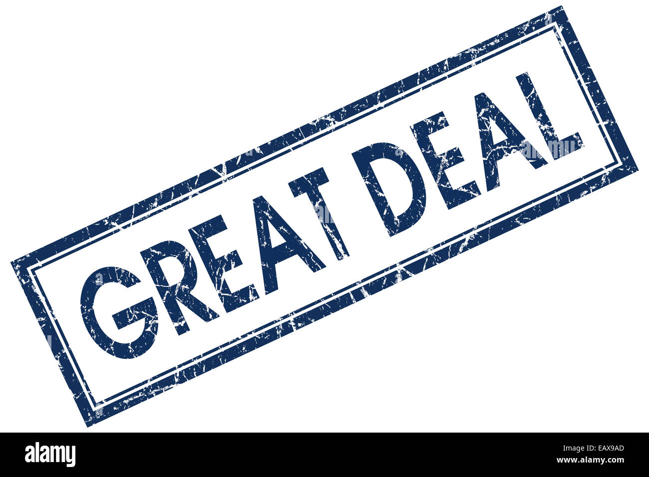 Deal stamp square grungy Cut Out Stock Images & Pictures - Alamy