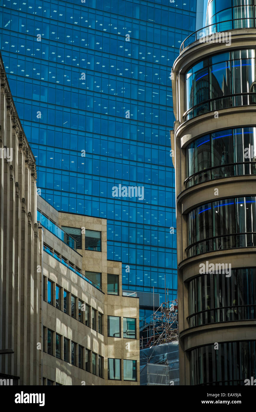Modern London Architecture in The City district Stock Photo - Alamy