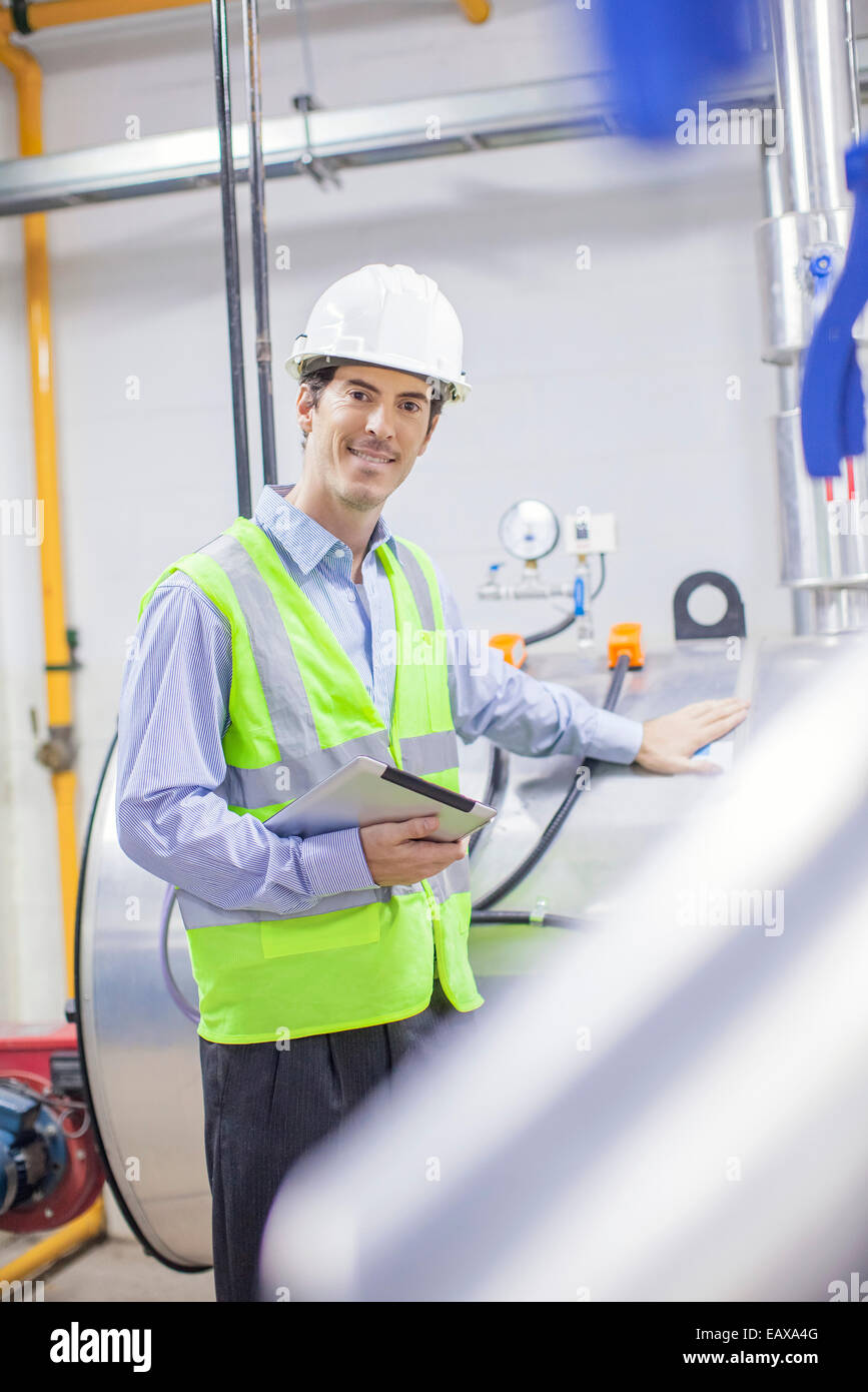 Chemical plant engineer digital device hi-res stock photography and ...