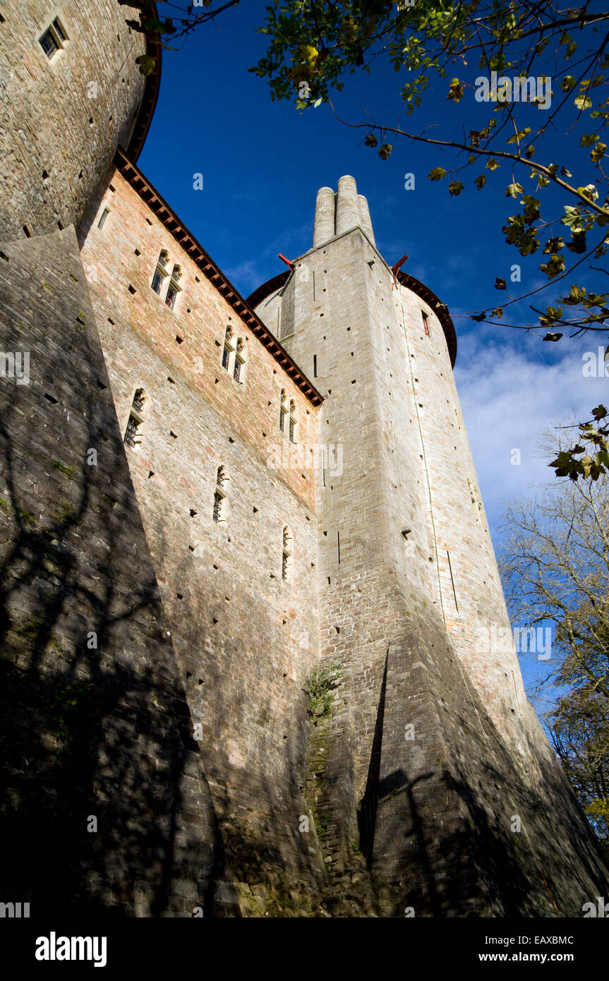 Castell coch, Tongwynlais near Cardiff, South Wales, United Kingdom ...