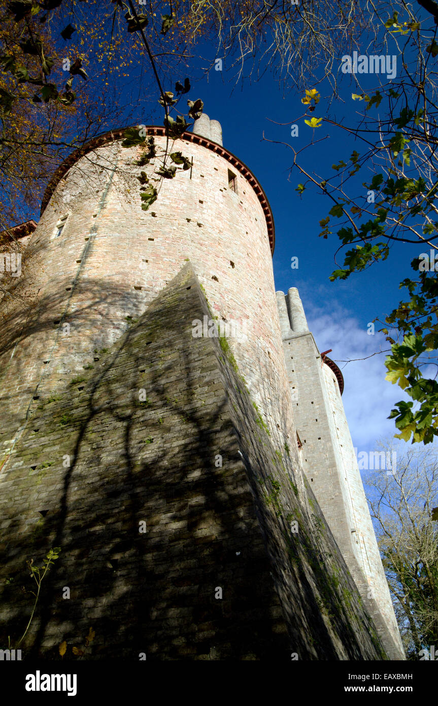 Castell coch, Tongwynlais near Cardiff, South Wales, United Kingdom ...
