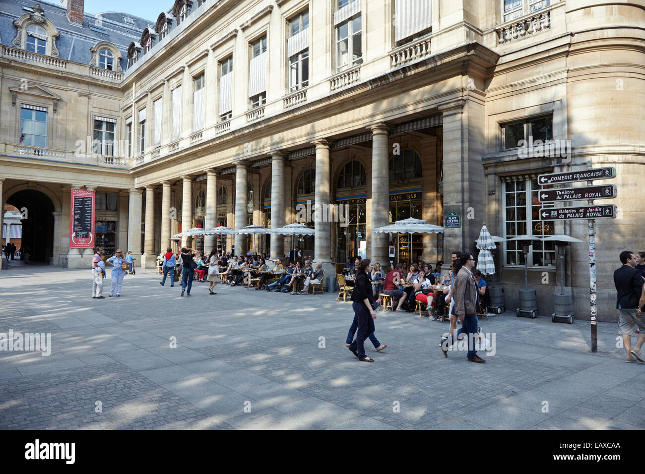 Place Colette in Paris Stock Photo - Alamy