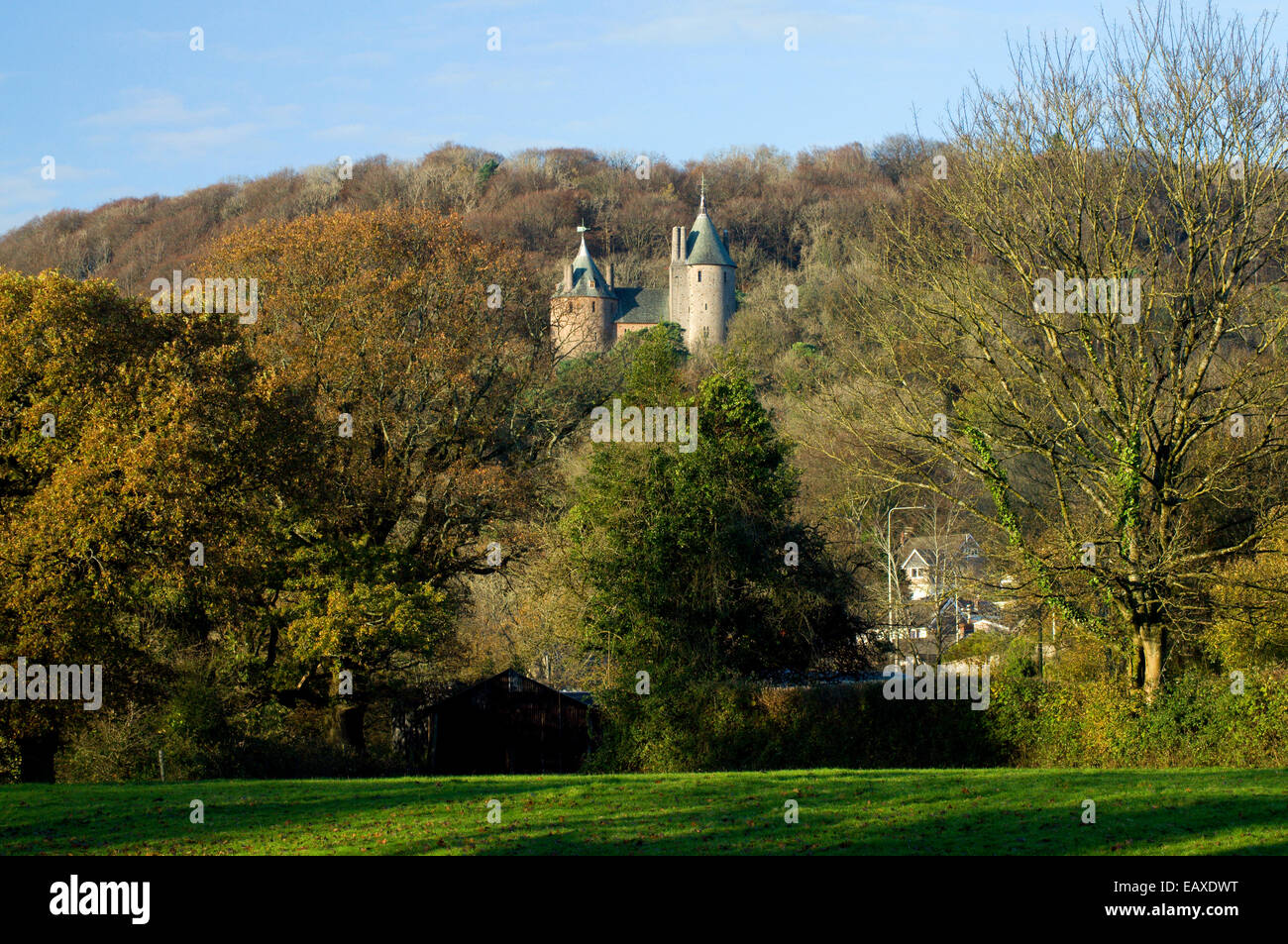 Castell coch, Tongwynlais near Cardiff, South Wales, United Kingdom ...