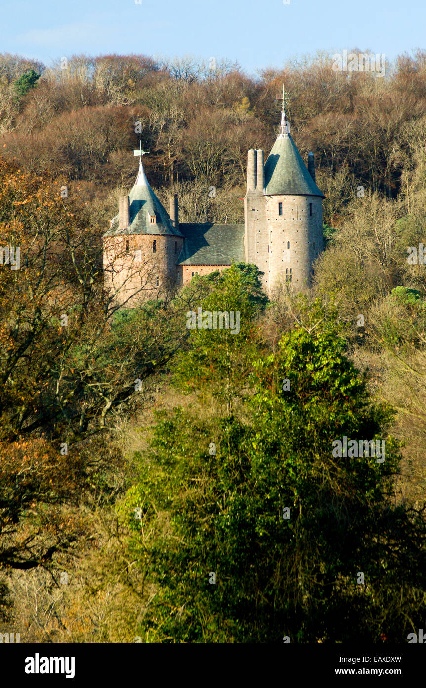 Castell coch, Tongwynlais near Cardiff, South Wales, United Kingdom ...