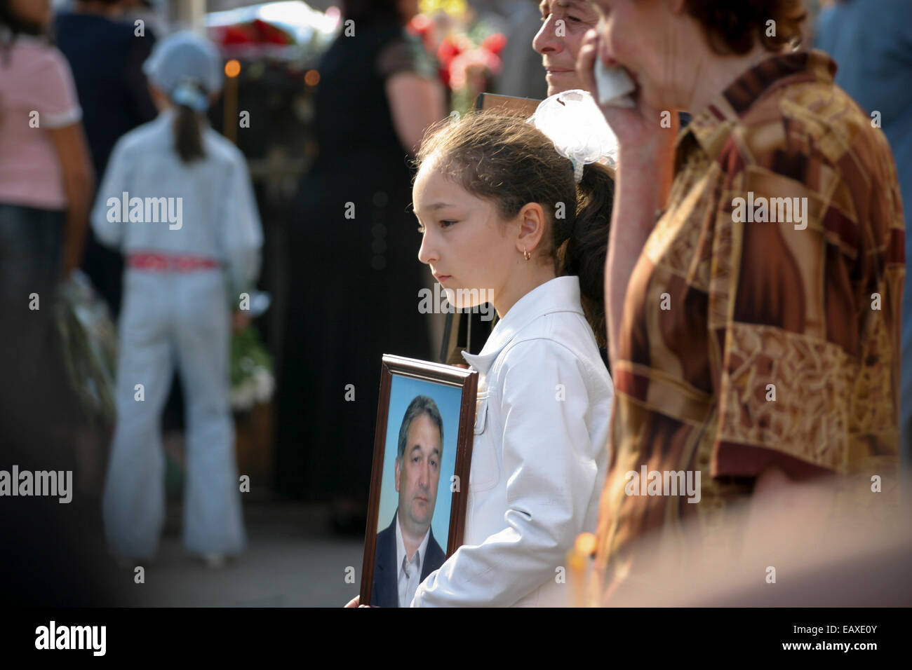 Beslan school 2004 hi-res stock photography and images - Alamy