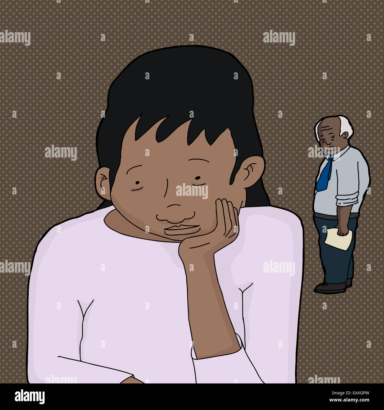 Sad looking native american indian hi-res stock photography and images ...