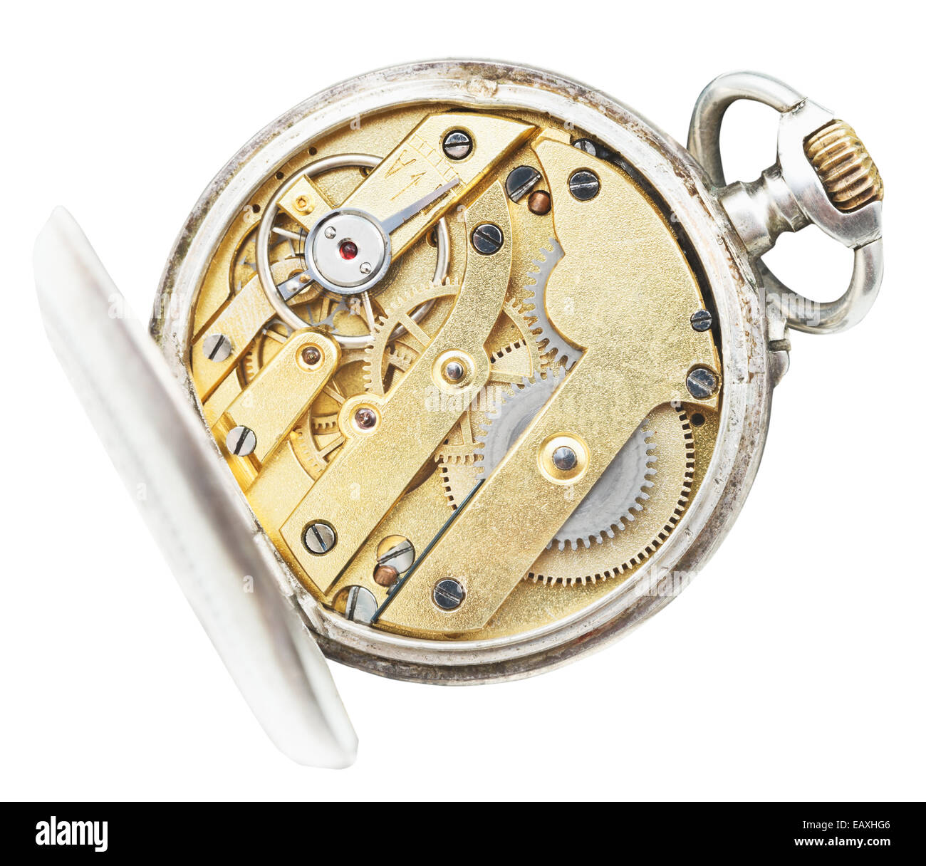 Gold wristwatch isolated above hi-res stock photography and images - Alamy