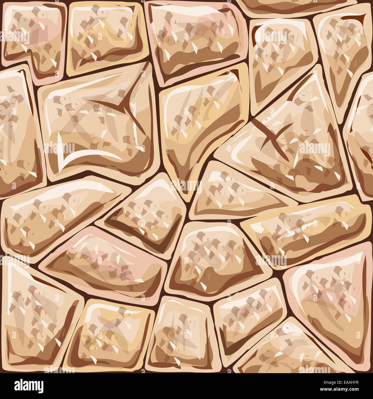 Vector illustration of simple stone seamless pattern Stock Photo - Alamy
