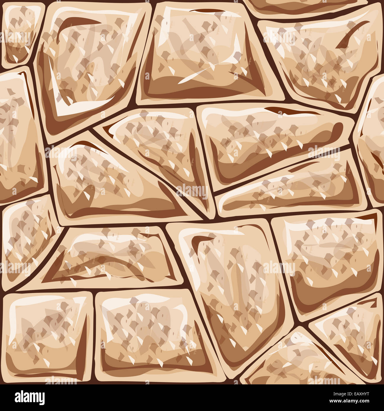 Vector illustration of simple stone seamless pattern Stock Photo - Alamy