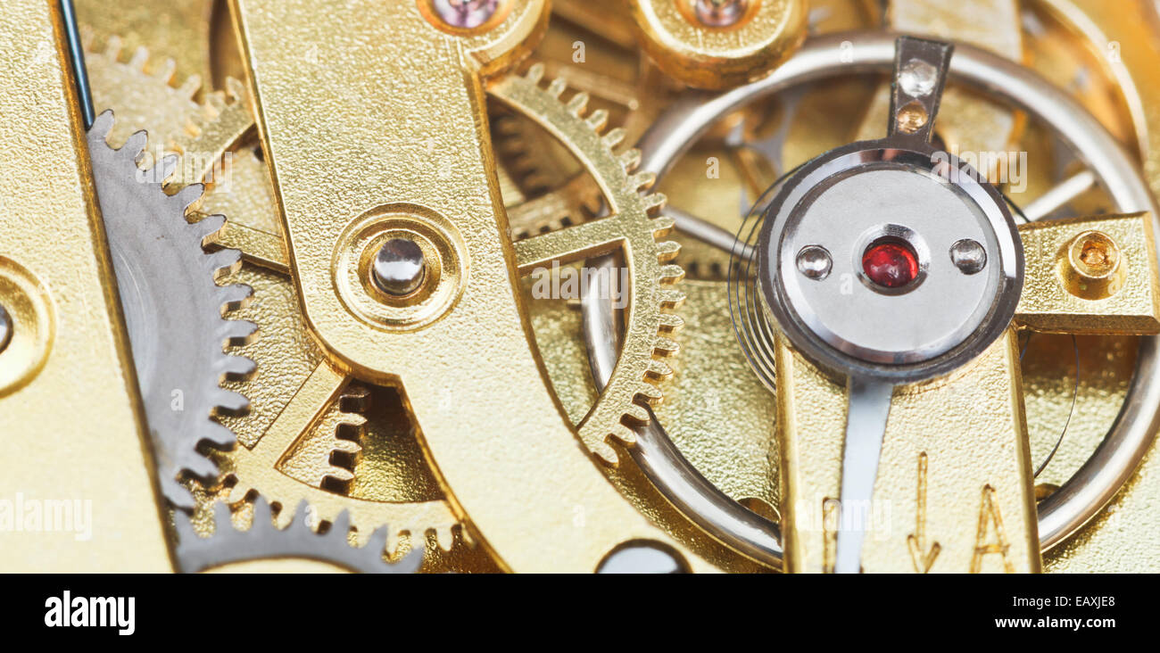 Mechanical clock and movement hi-res stock photography and images - Alamy