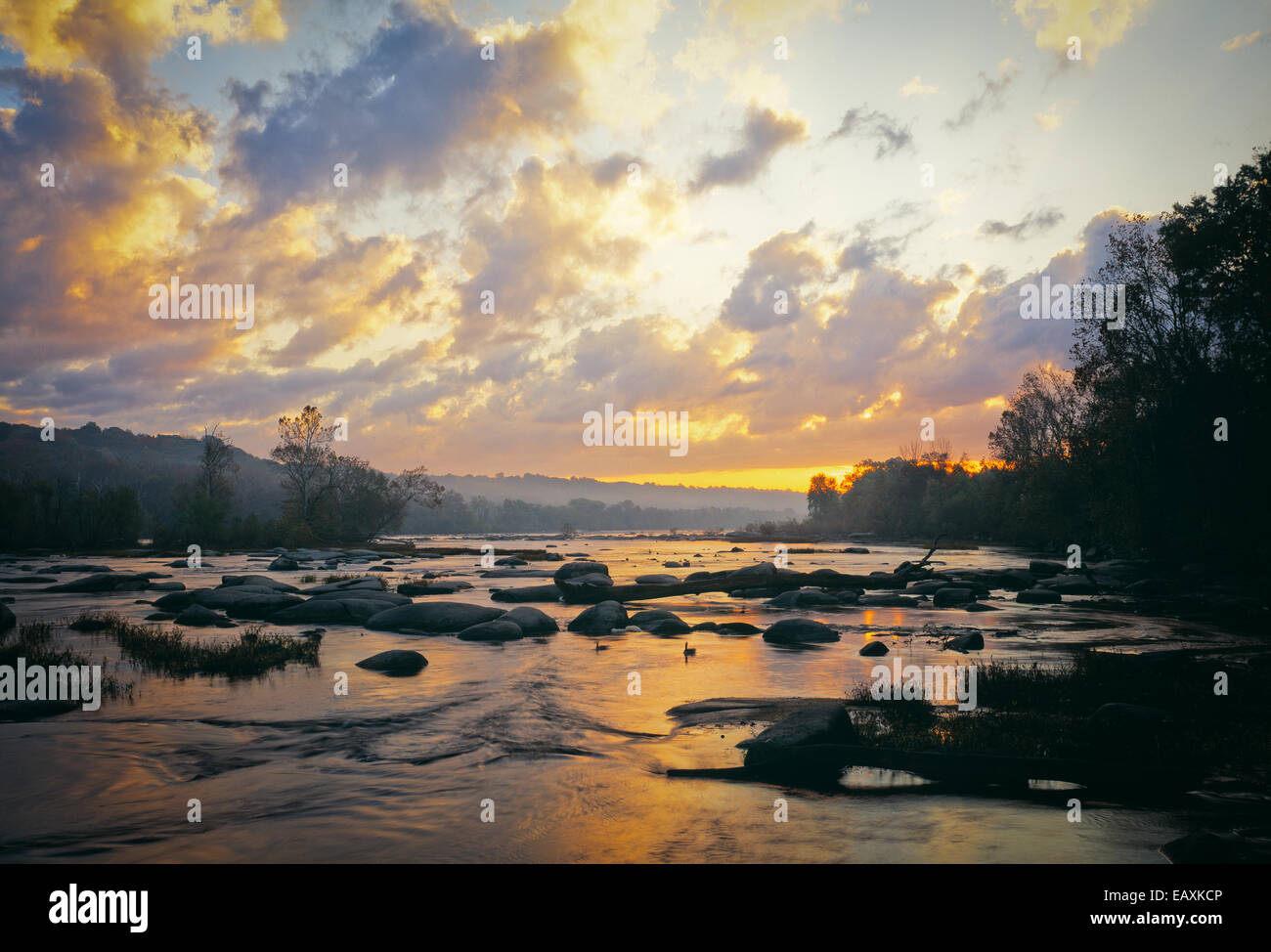 James River near Richmond, Virginia Stock Photo - Alamy