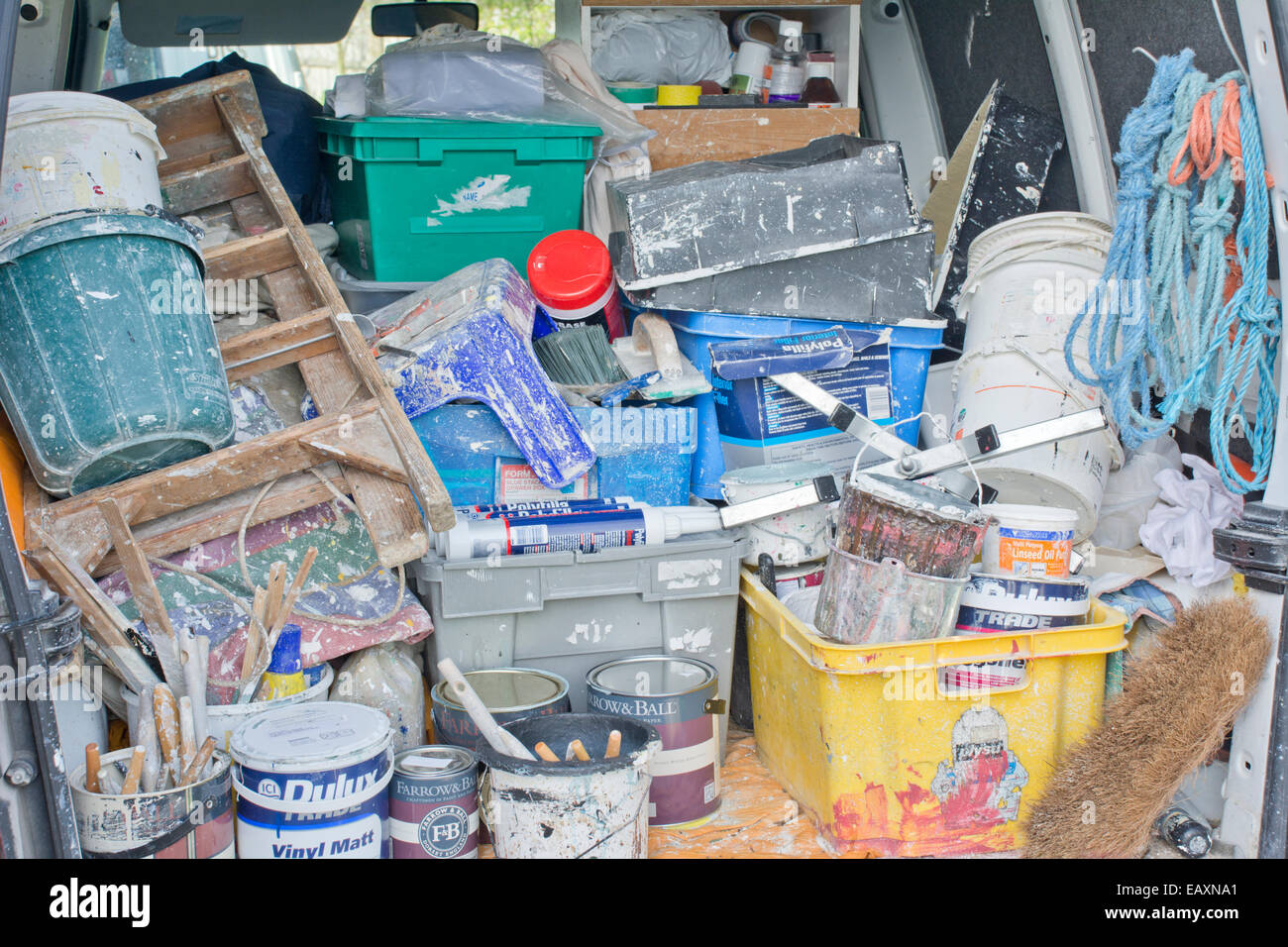 Decorators van hi-res stock photography and images - Alamy