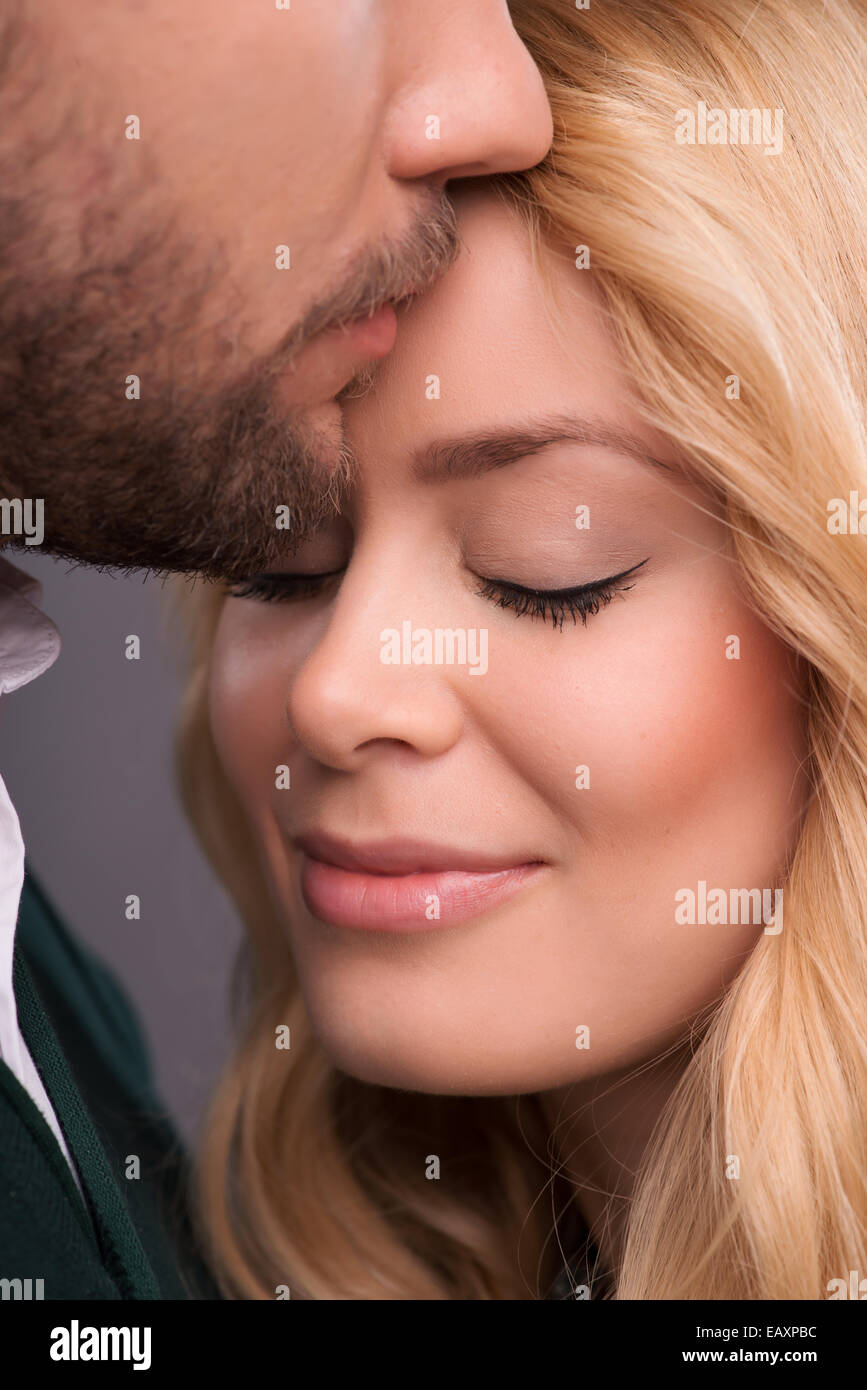 Lovely beautiful couple Stock Photo - Alamy