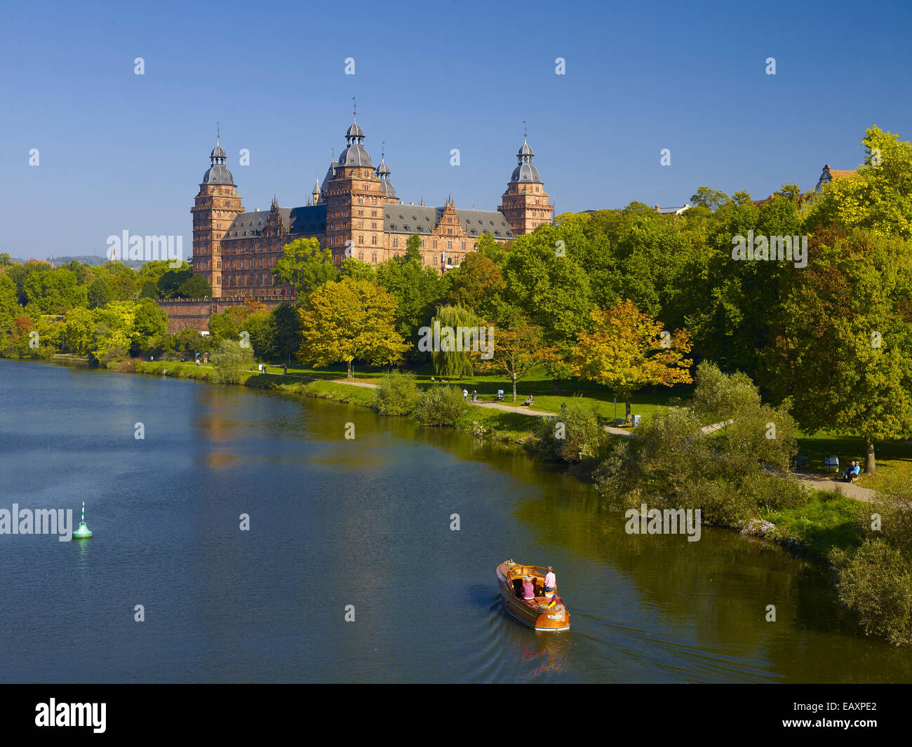 Schloss Johannisburg Castle, Aschaffenburg, Germany Stock Photo - Alamy