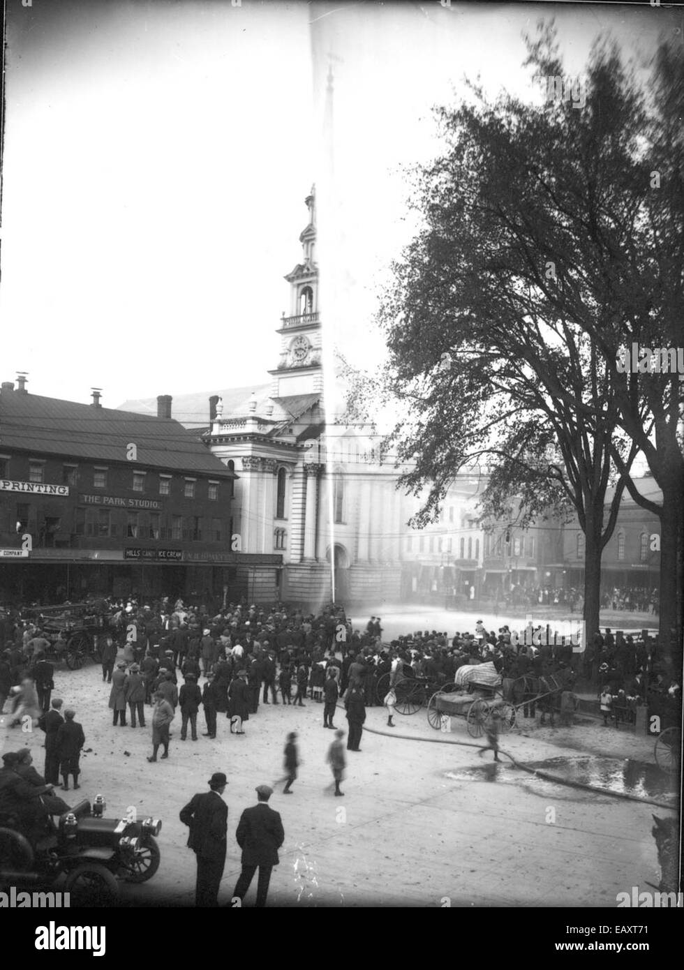 Testing fire equipment (2 Stock Photo - Alamy