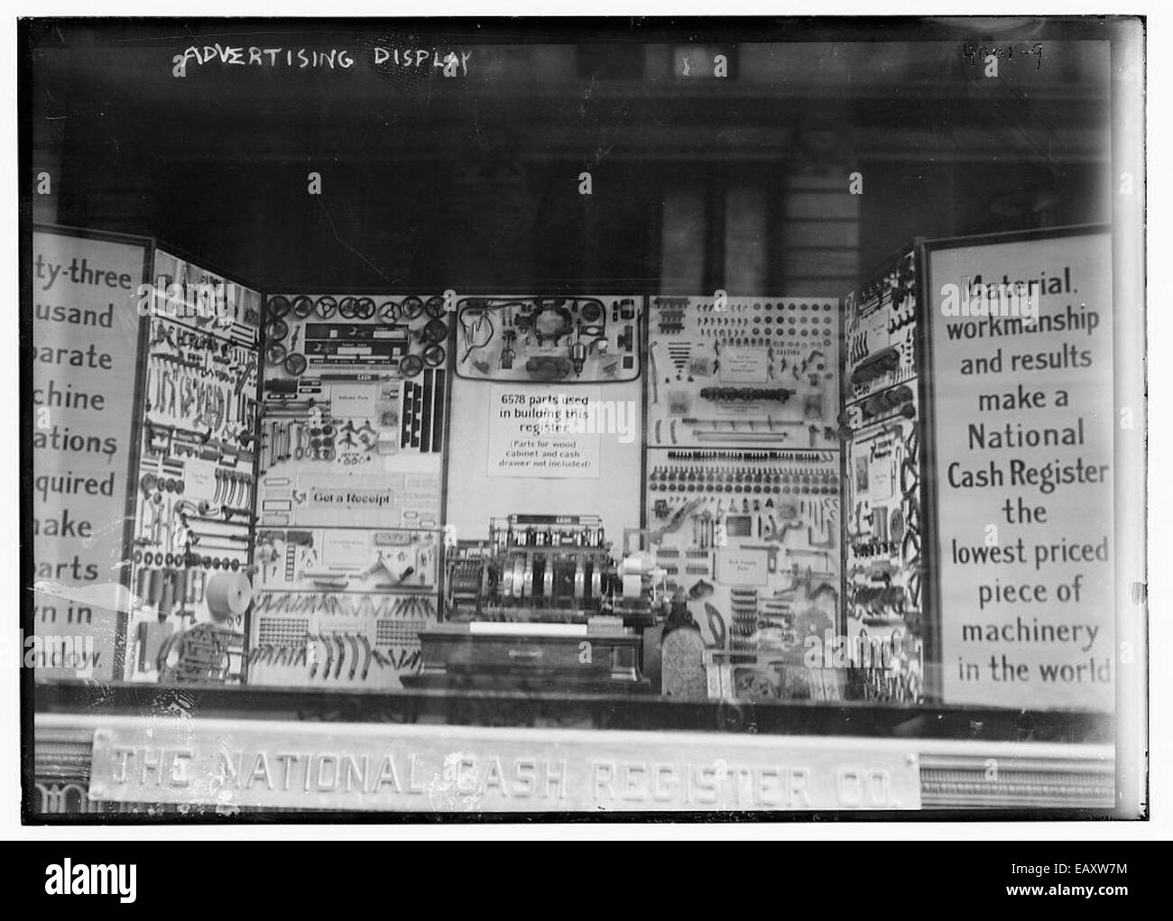 Old days of advertising hi-res stock photography and images - Alamy