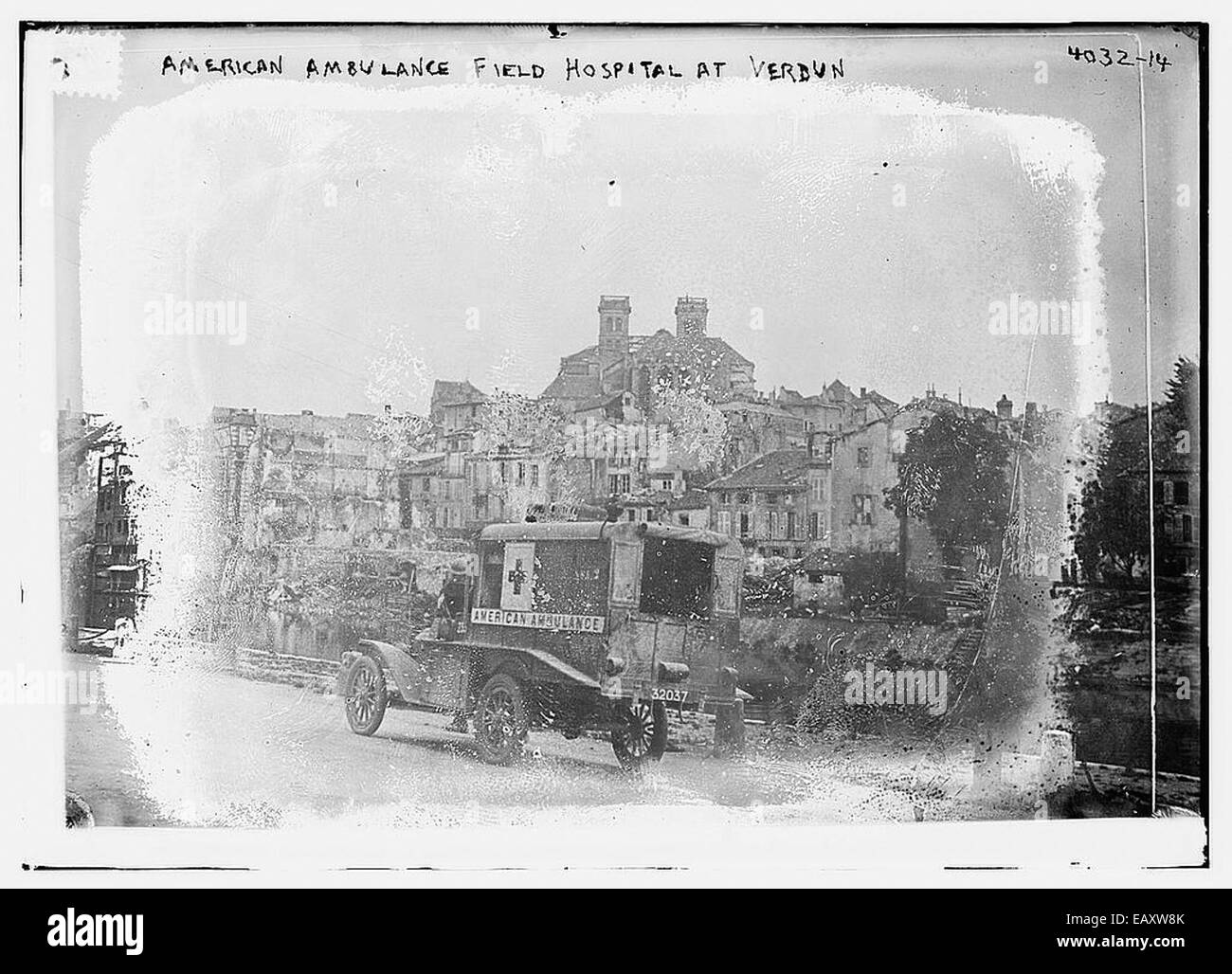 The American Ambulance field hospital at Verdun 152 served during World ...
