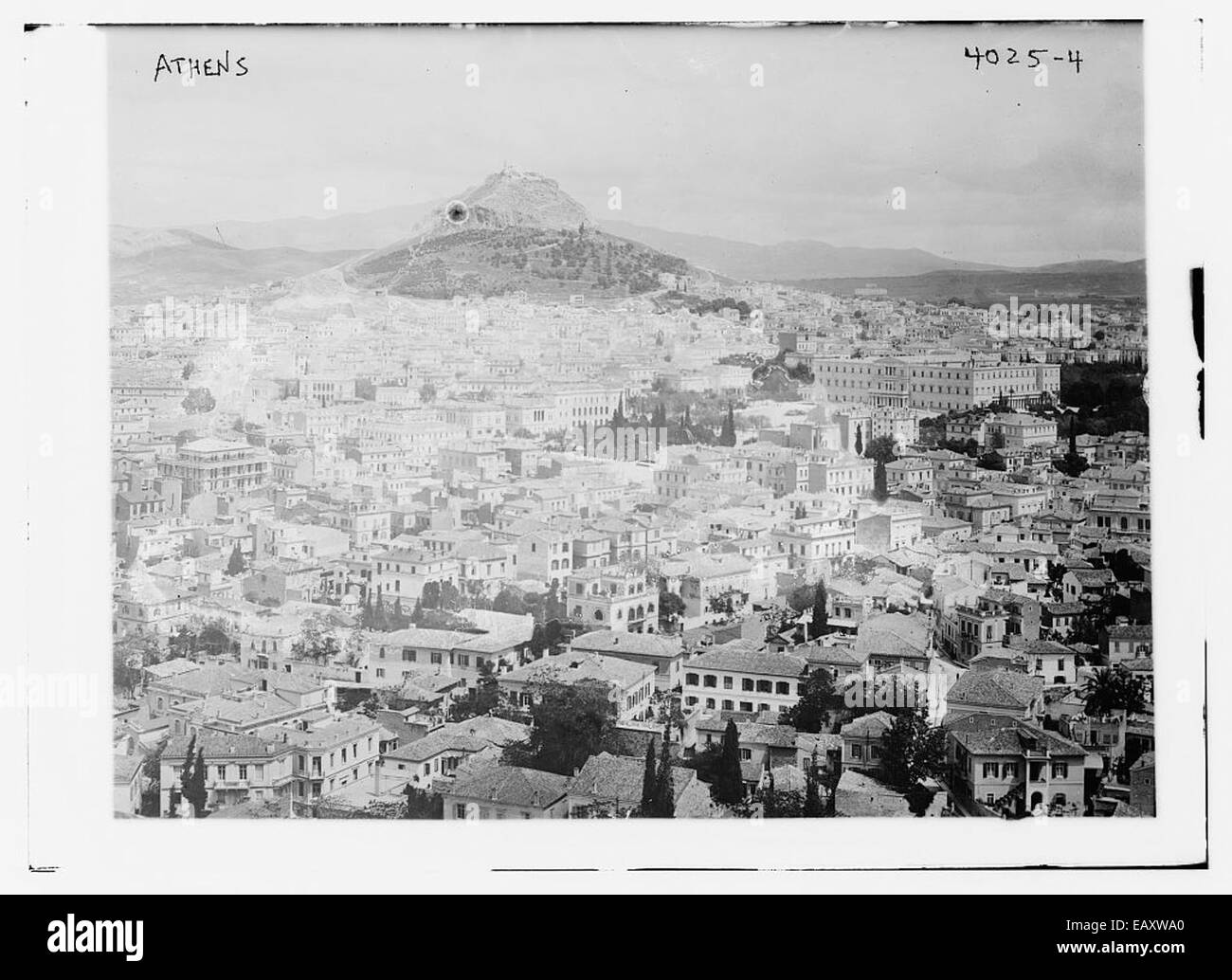 This image provides a historical view of Athens, capturing key ...