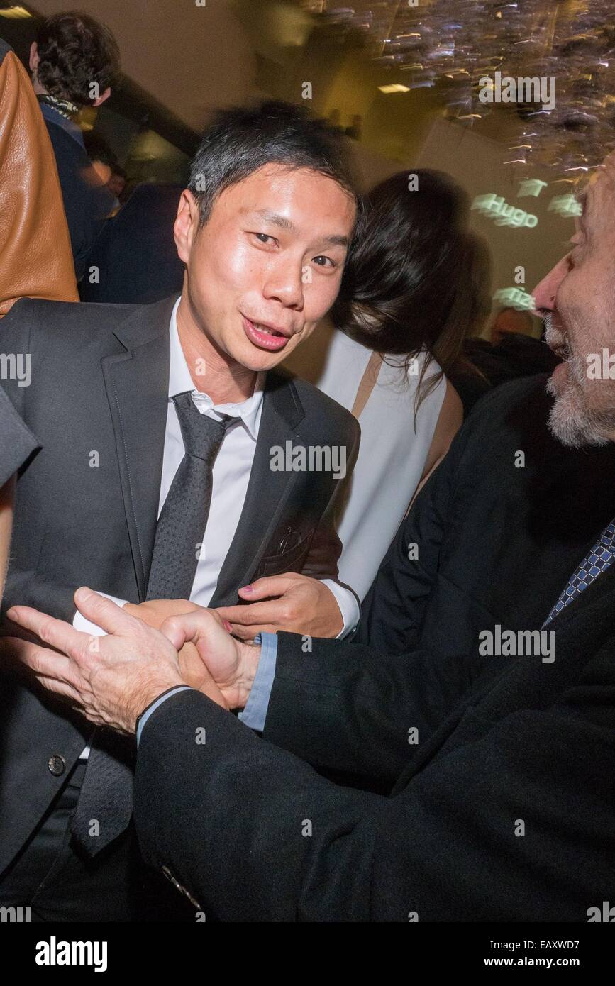 New York, NY, USA. 20th Nov, 2014. Paul Chan at arrivals for Hugo Boss ...