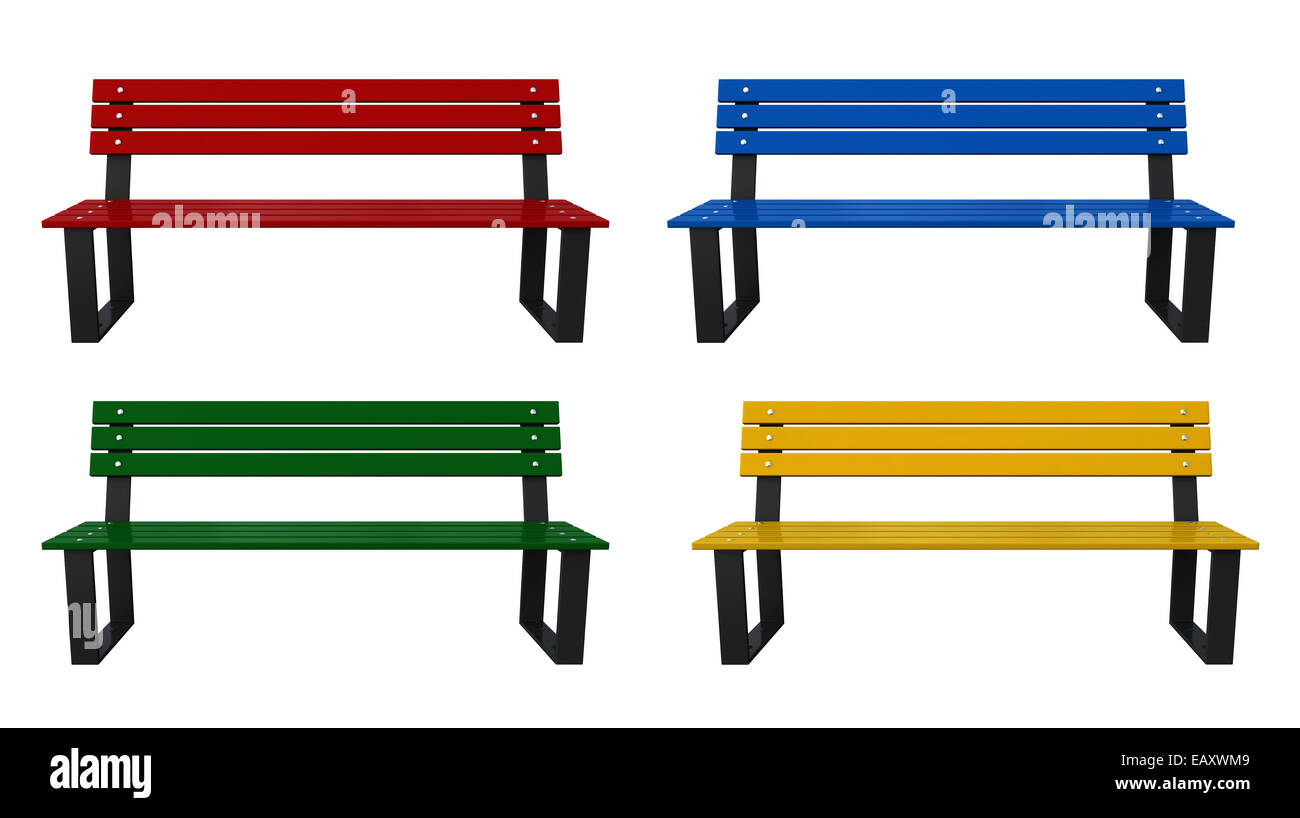 Garden benches hi-res stock photography and images - Alamy